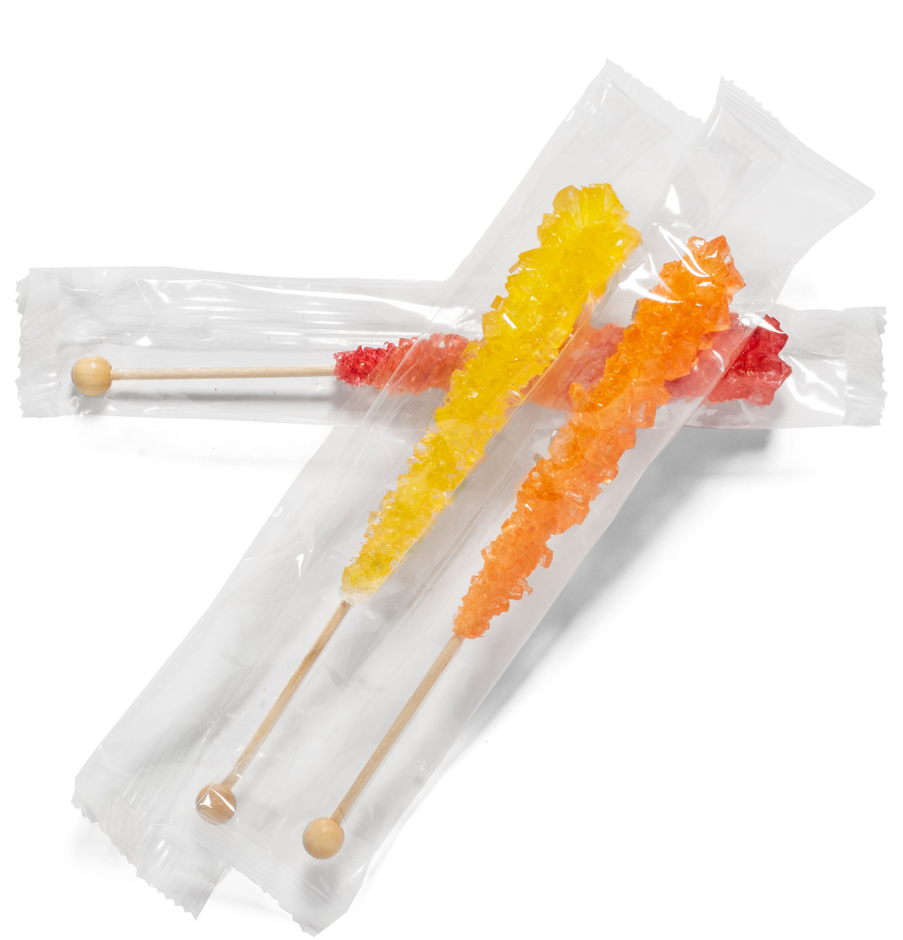 Dragon's Breath Rock Candy Sugar Stick: Individually Wrapped Sugar ...