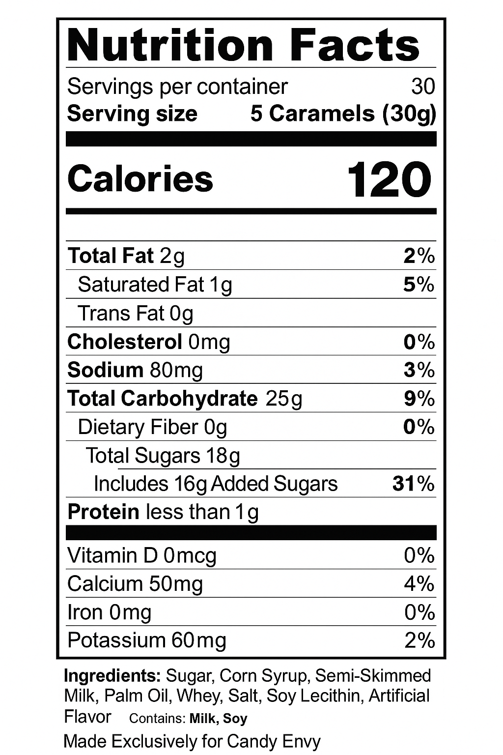 Turquoise Foil-Wrapped Caramels – Candy Envy