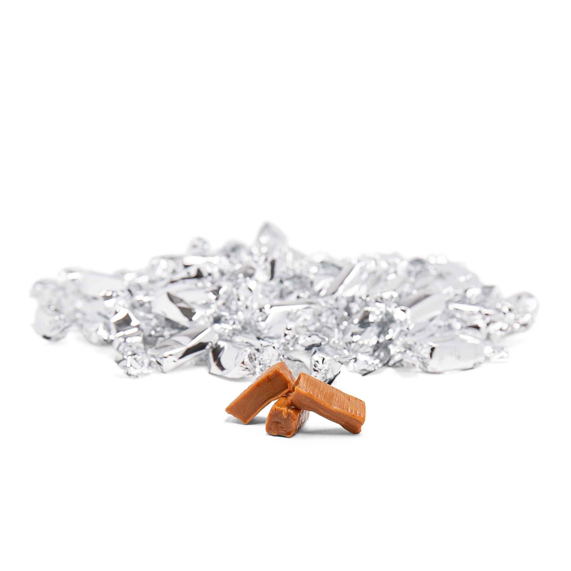 Silver Foil-Wrapped Caramels – Candy Envy