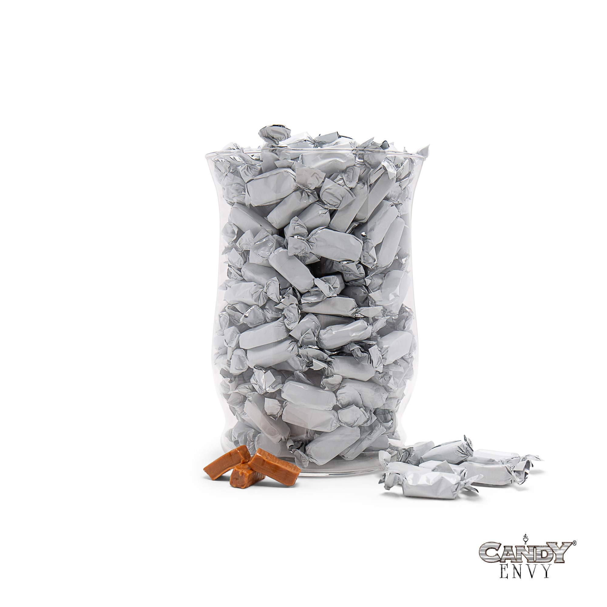 White Foil-Wrapped Caramels - 2 lb Bag – Candy Envy